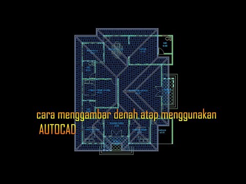Part 3 Cara Menggambar Denah Atap Dengan Mudah Menggunakan Software ...