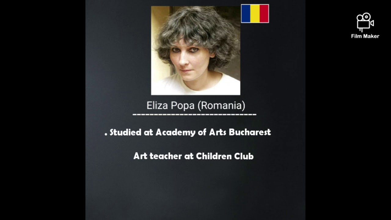 Eliza Popa(Romania) The Art Club 2020 - YouTube