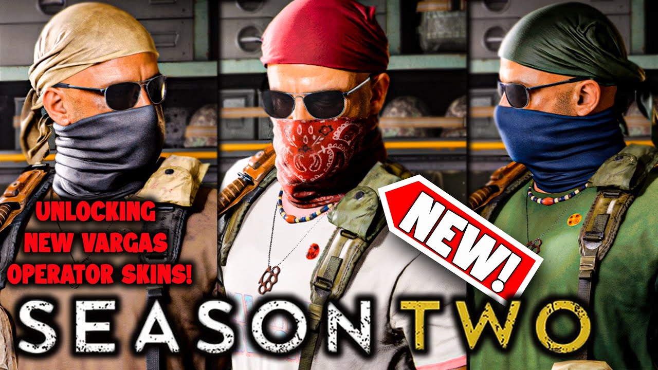 HOW to UNLOCK VARGAS SKINS in COD BLACKOPS COLD WAR! UNLOCKING VARGAS ...
