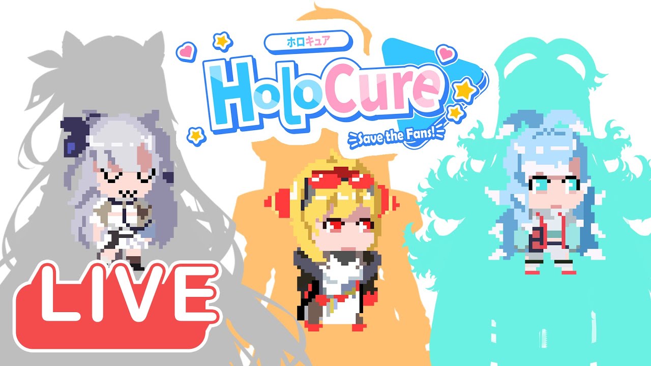 Animating HoloID HoloCure Characters #Final | Nikoruisu Stream - YouTube