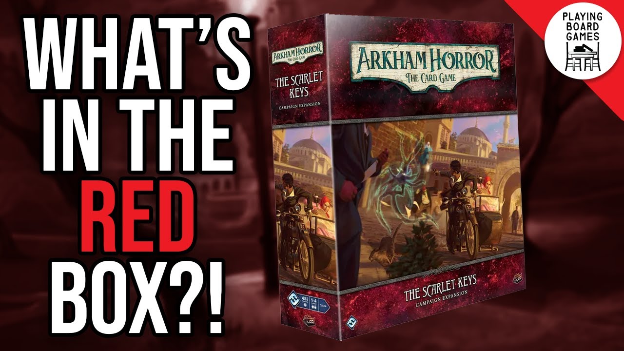 What comes in the THE SCARLET KEYS Campaign Box?! (Unboxing Video ...
