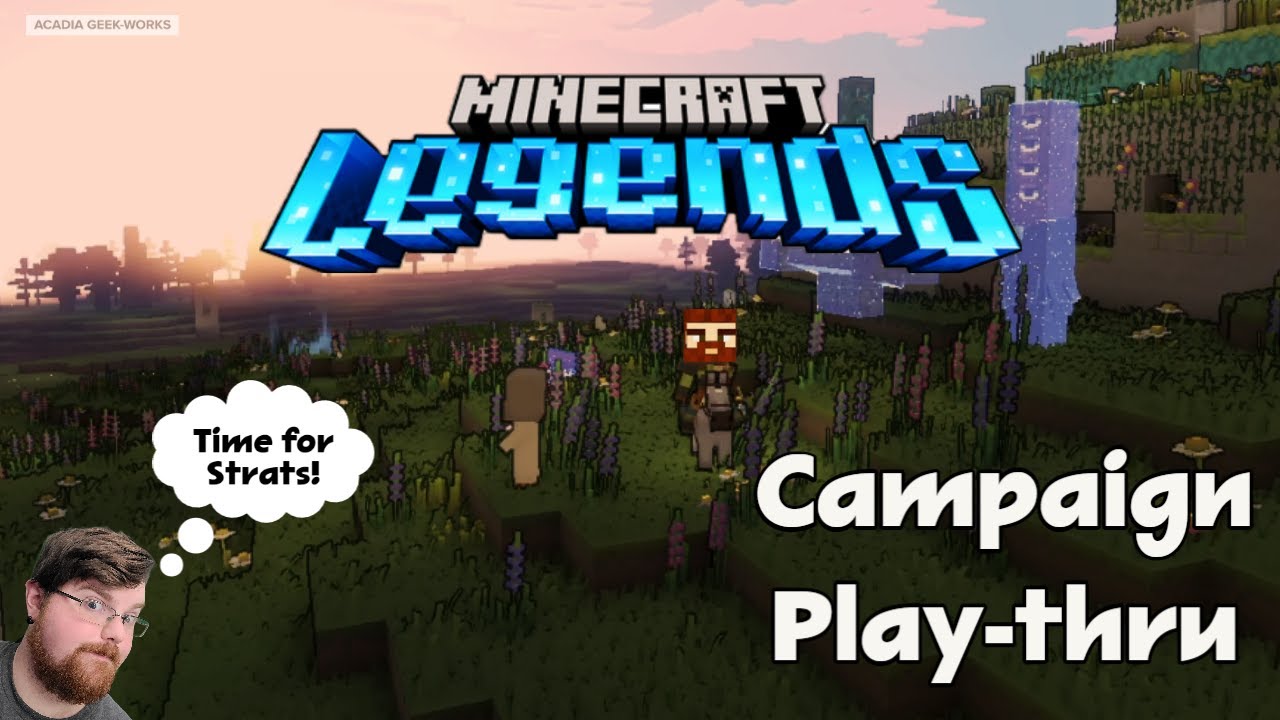 Minecraft Legends: Campaign Play-thru Episode 1 - YouTube