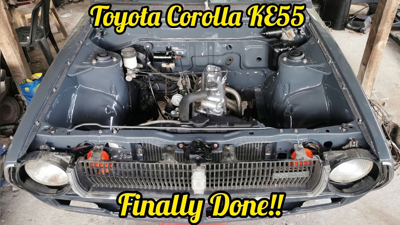 Toyota Corolla KE55 Engine Bay Makeover Ep.13 (Final Episode) - YouTube