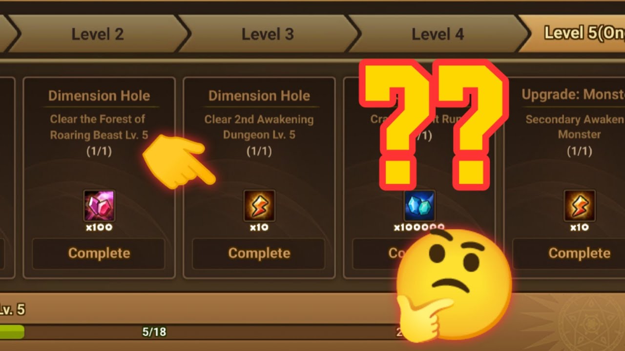 summoners war: new LEVEL 5 QUEST! / how to CLEAR 2nd Awakening DUNGEON ...