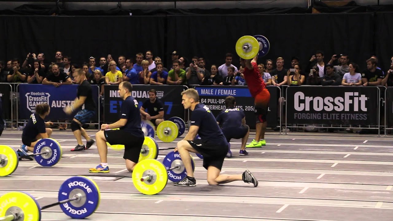 Australian CrossFit Regionals Mens Event 7 - YouTube