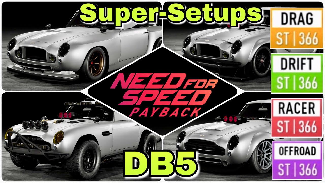 Need for Speed Payback - ALLE Super-Setups Aston Martin DB5 + Tuning ...