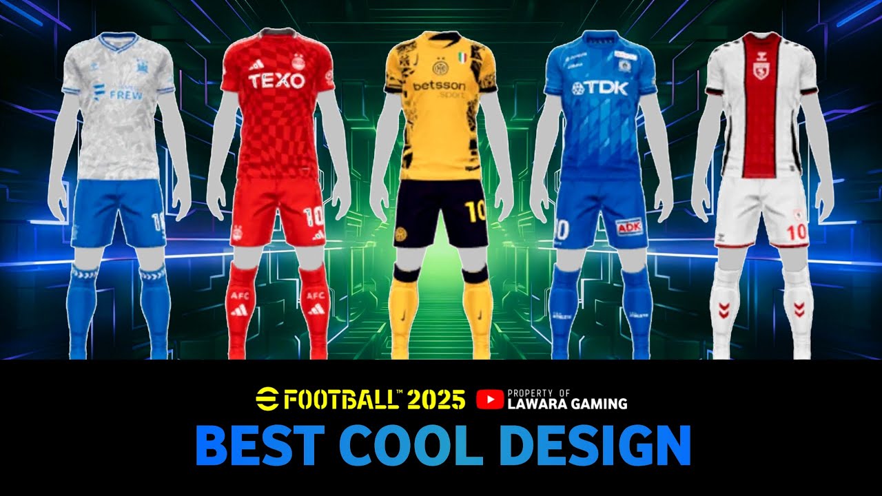 Cool Design • Special kits eFootball 2025 mobile - YouTube