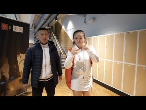 Tiana Tian Deng vidare i Salk Open - YouTube