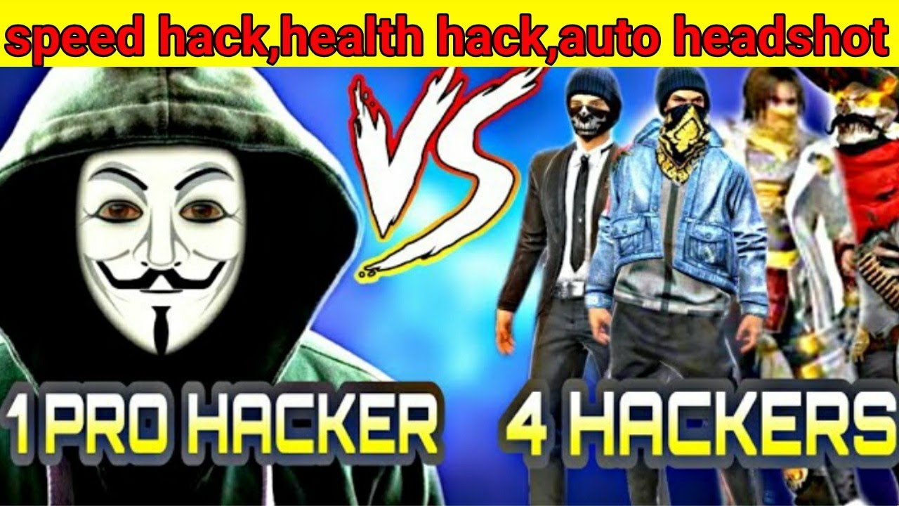 1 ULTRA PRO HACKER V/S 4 PRO HACKER FREE FIRE |HACKER V/S HACKER IN ...