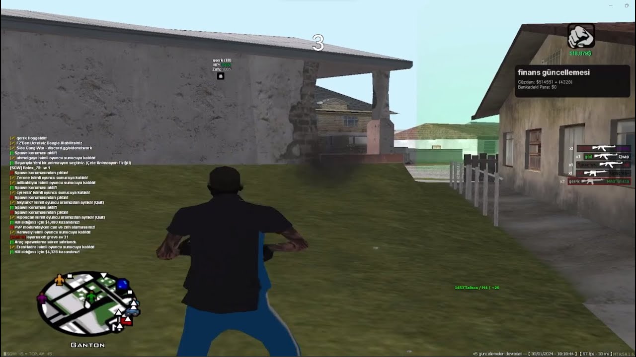 Aim? [Side Gang War] - YouTube