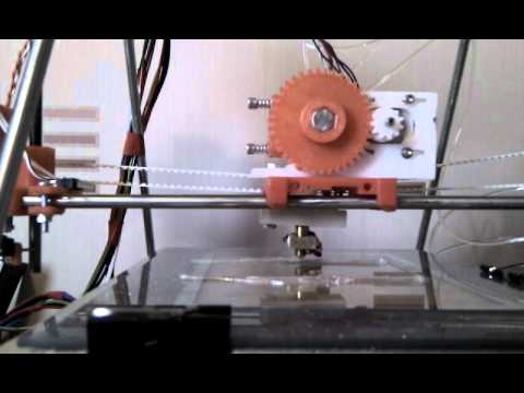 Reprap diy 3d printer - YouTube
