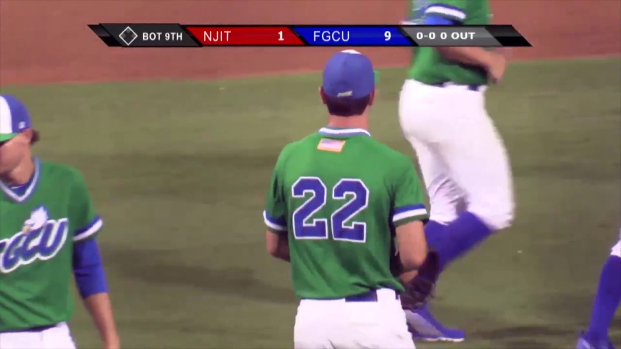 @FGCU_Baseball takes down NJIT 9-1 - YouTube