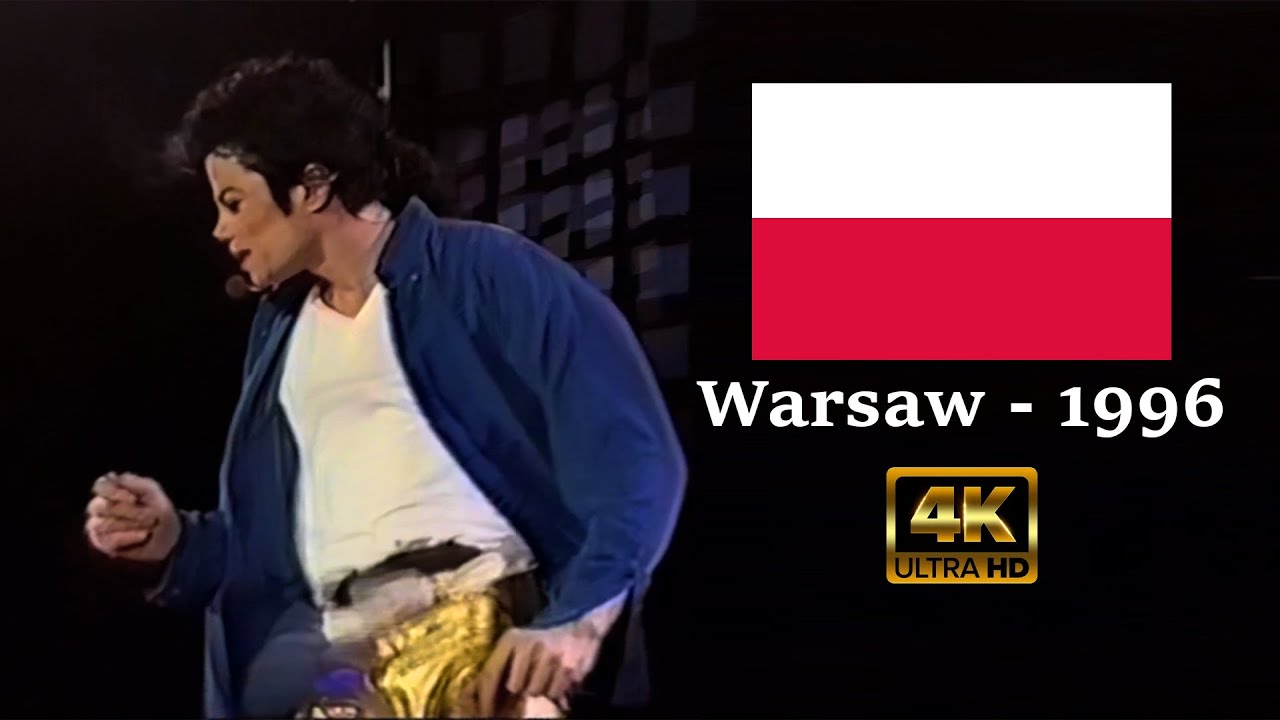Michael Jackson - The Way You Make Me Feel - Warsaw, 1996 (4K Remaster ...