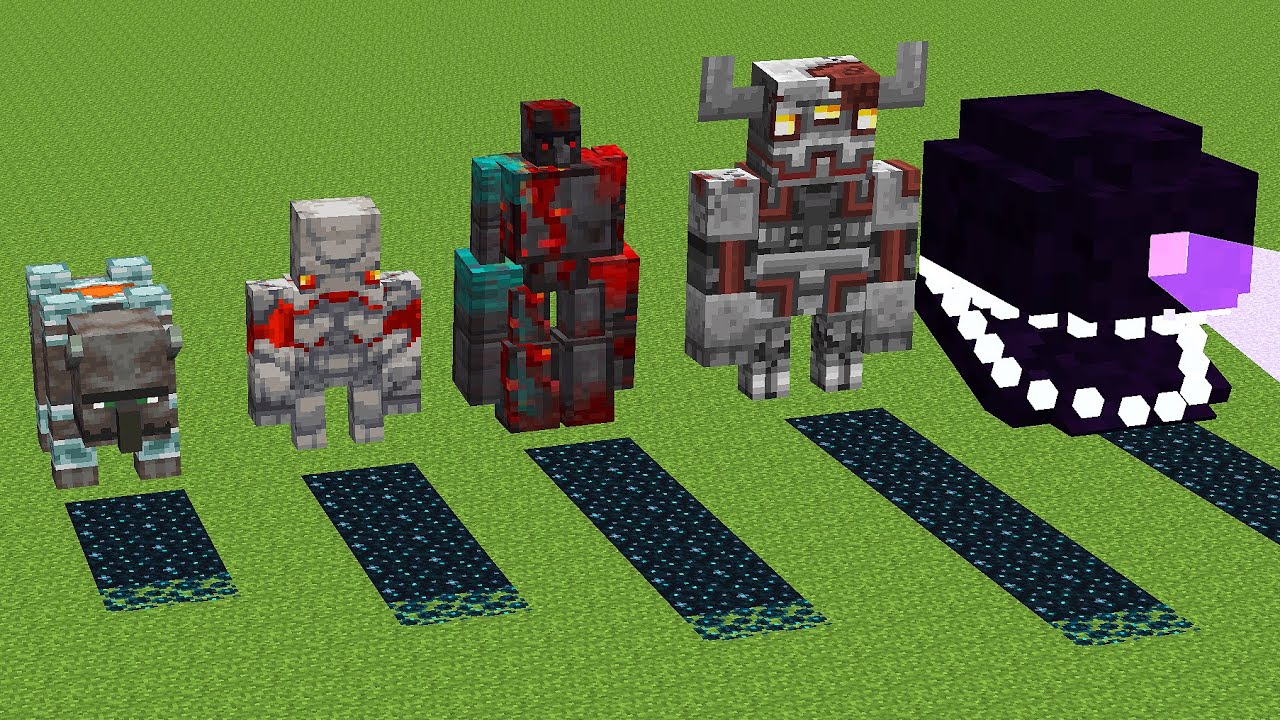 Which of the All Immortal Minecraft Mobs and Mutant Warden Bosses will ...