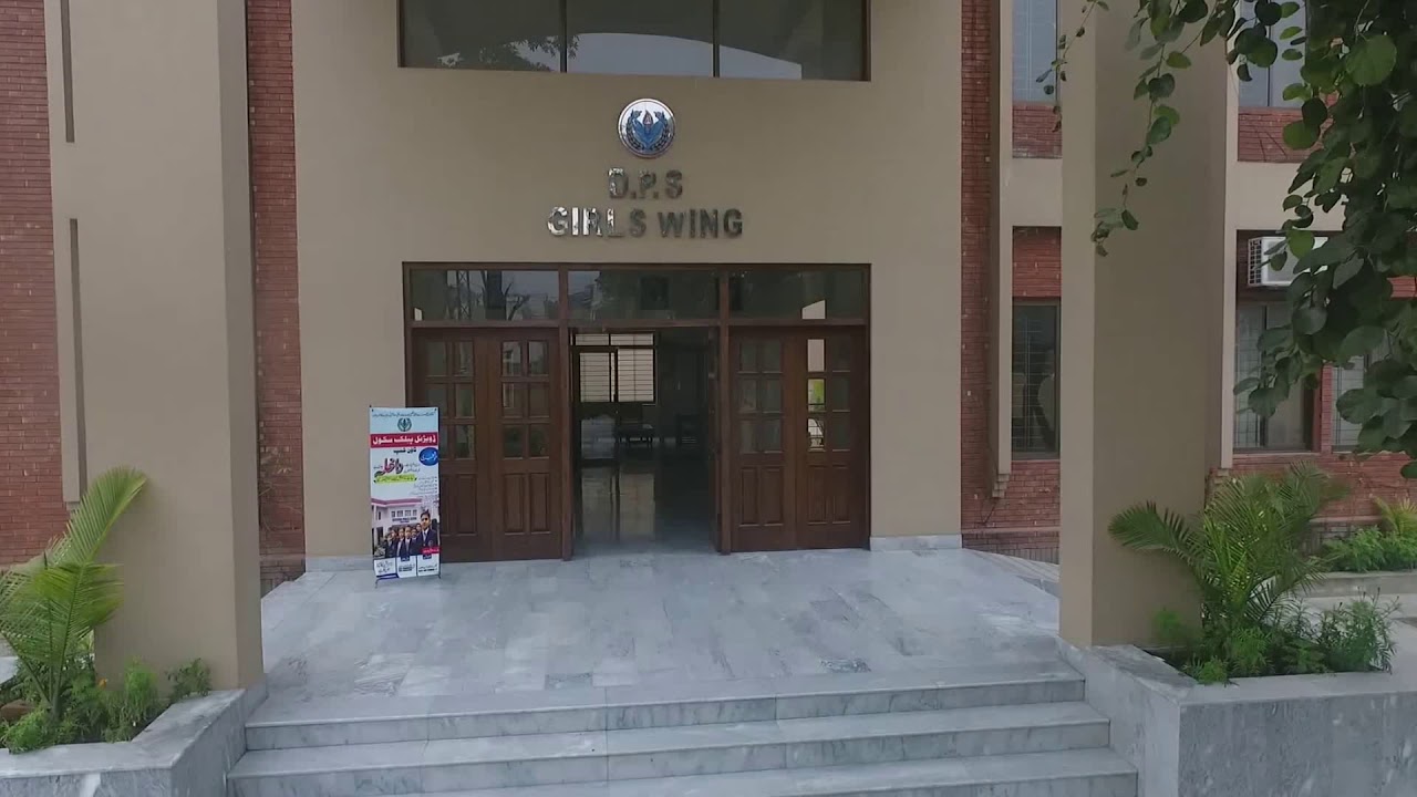 Aerial view of Girls Wing DPS Township Branch - YouTube