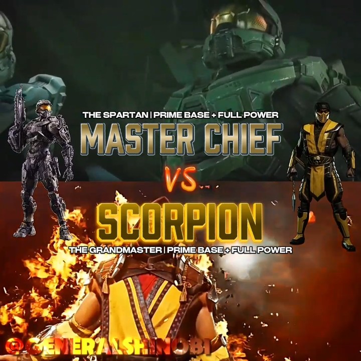 MASTER CHIEF VS SCORPION | Battle - My Enemy #Shorts #edit #battle # ...