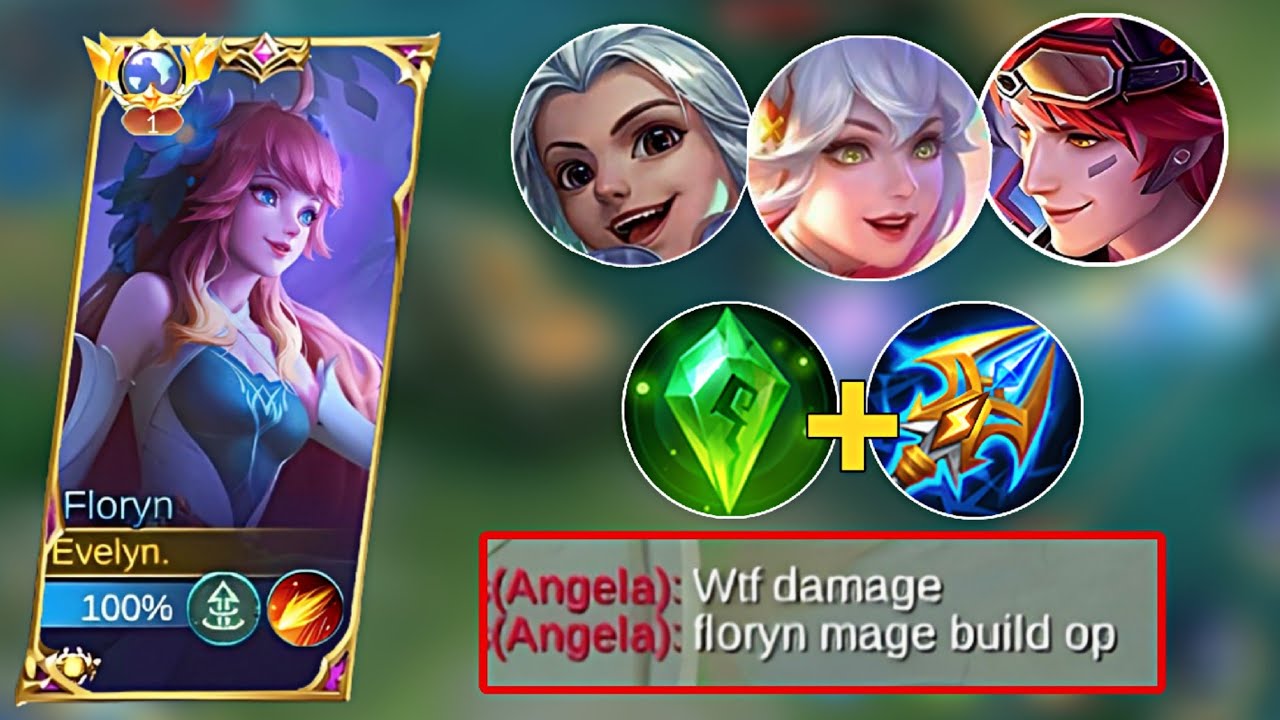 FLORYN MAGE BUILD IS FINALLY HERE😱! | BEST MAGE BUILD & EMBLEM | FLORYN ...