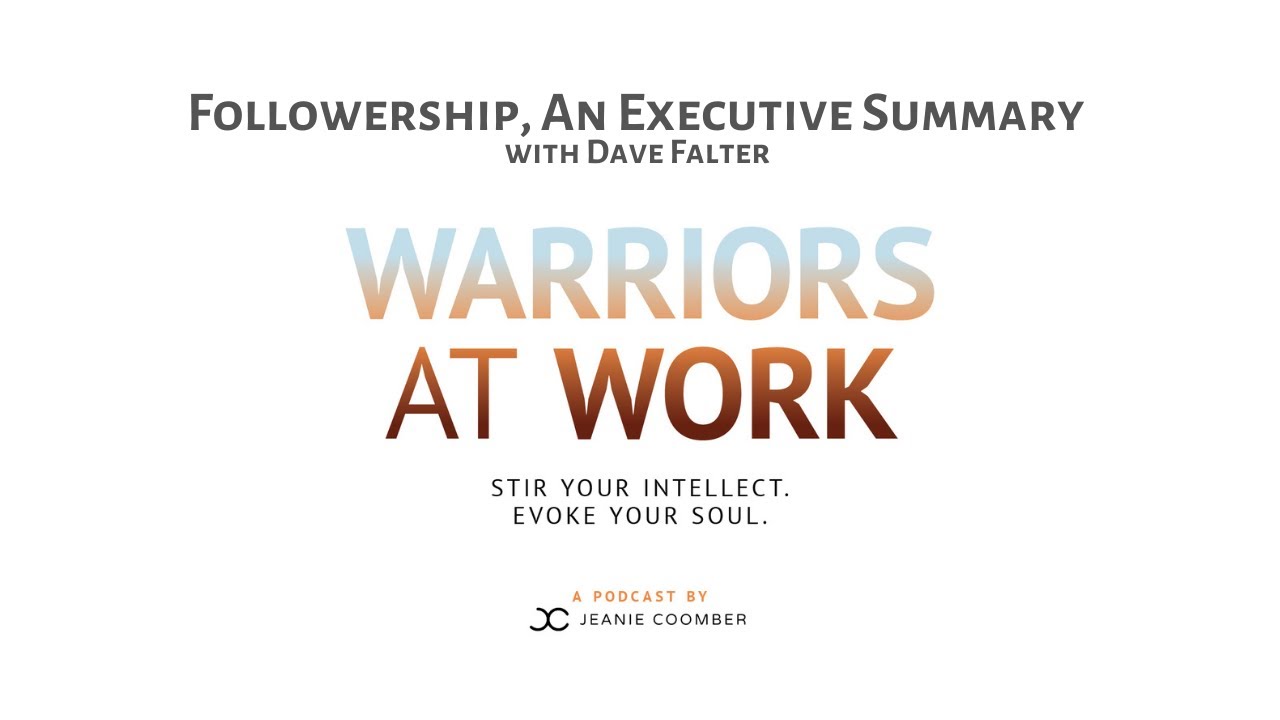 Followership, An Executive Summary with Dave Falter - YouTube