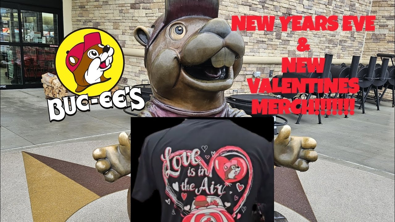 LOVE IS IN THE AIR AT BUC-EE'S! l New Valentines Day Merch! l #bucees # ...