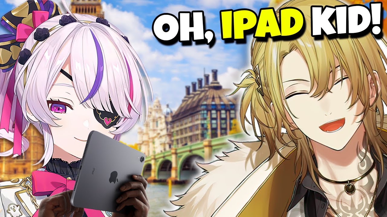 How Luca met Maria IRL for the first time - YouTube