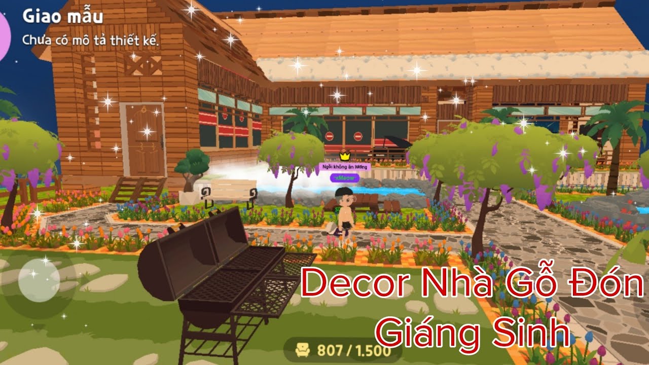 Play together | Decor 2 mẫu thiết kế , vườn và nhà gỗ, nhà 700kim cương ...