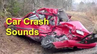 CAR CRASH - sound effect - YouTube