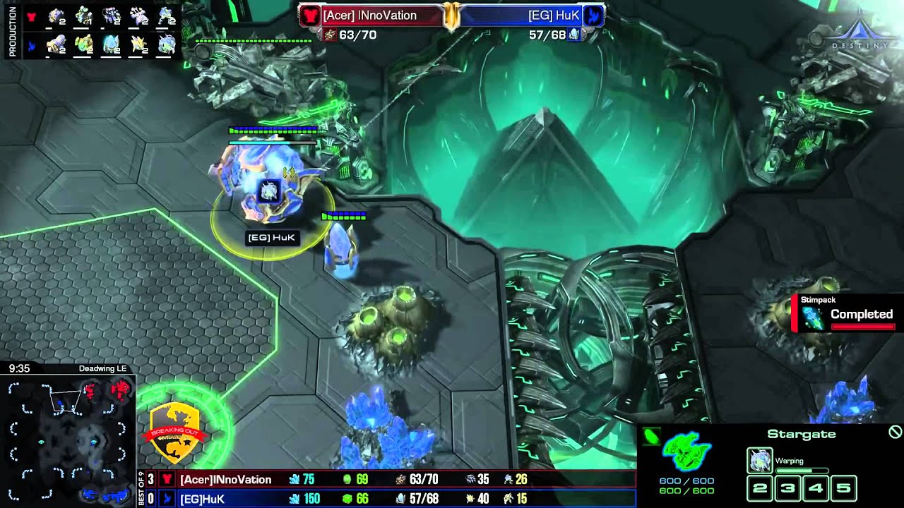 Starcraft 2 INnoVation vs HuK Game 4 SC2 HOTS Tournaments - YouTube