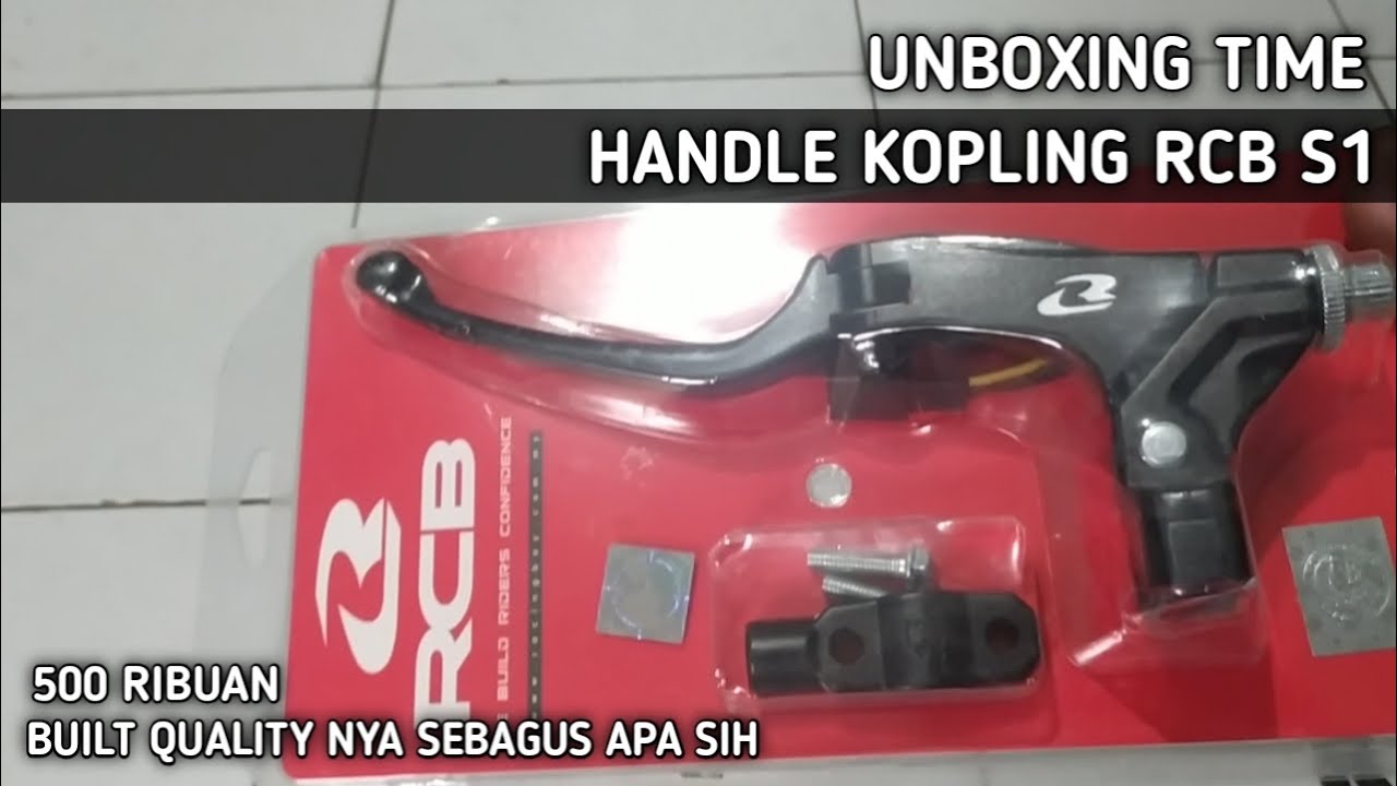 UNBOXING HANDLE KOPLING RCB S1 | SEBAGUS APA SIH - YouTube