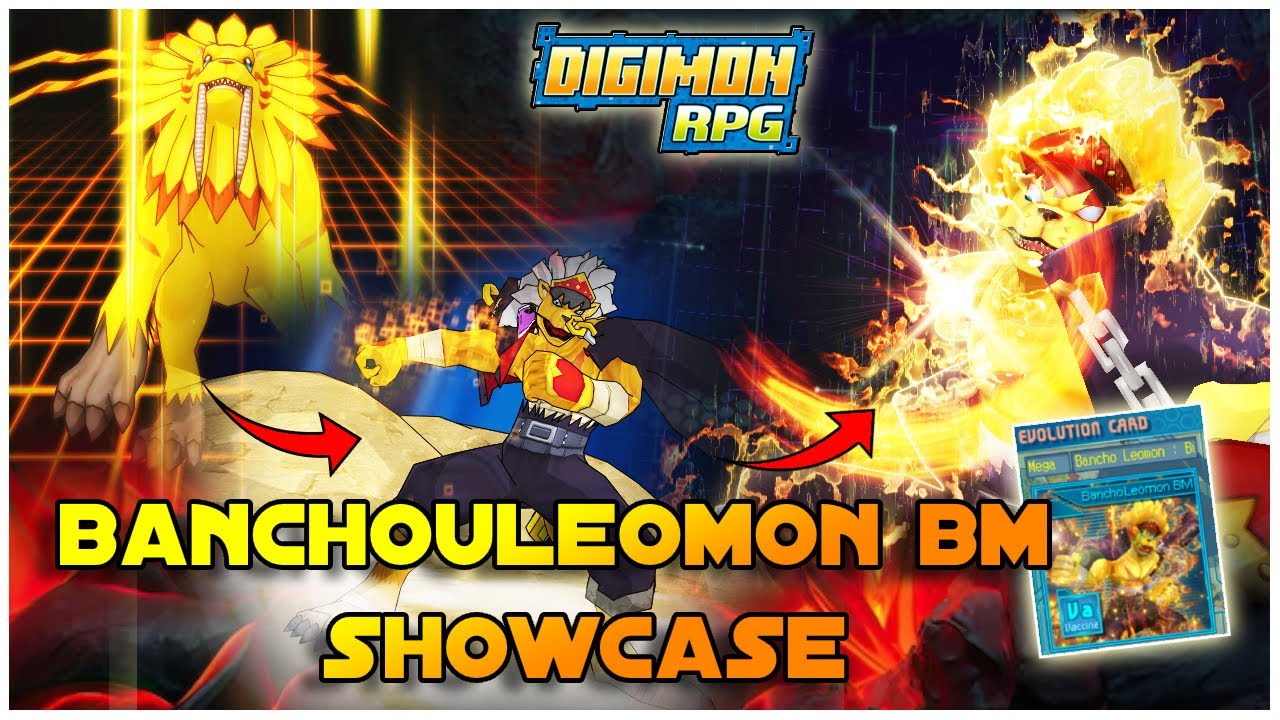 BanchouLeomon Burst Mode is here !! SHOWCASE l Digimon RPG Online - YouTube