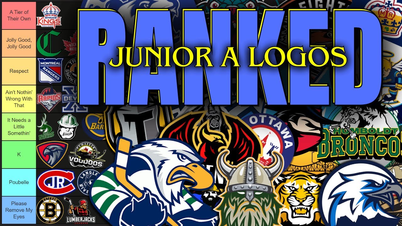The WHOPPING Canadian Jr. A Hockey Logo Tier List [BCHL, OJHL, SJHL ...