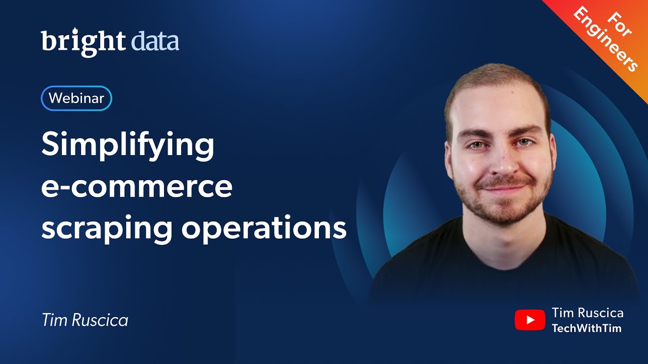Simplifying e commerce scraping operations - YouTube