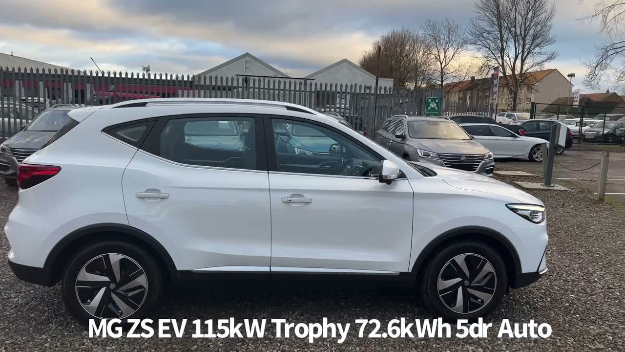 MG ZS EV 115kW Trophy 72.6kWh 5dr Auto - YouTube