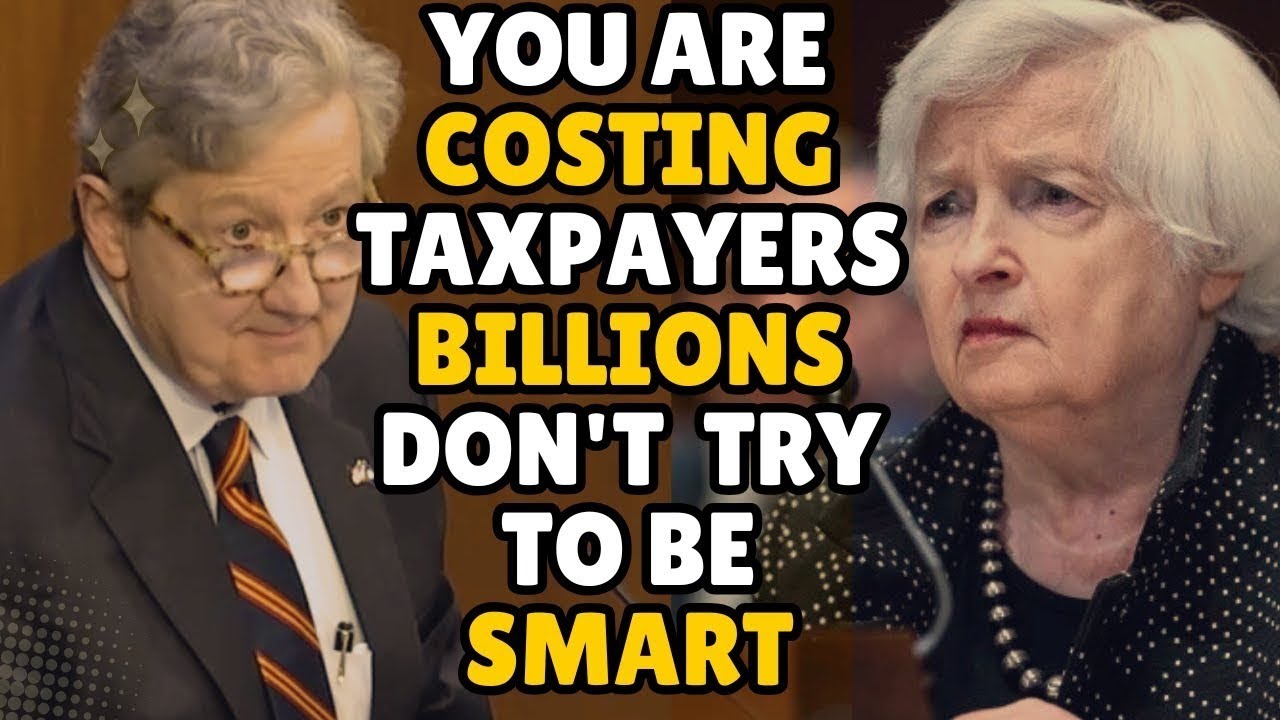 Sen Kennedy GRILLS Yellen on ‘Economic Sugar High’ – Blasts Reckless Borrowing! - YouTube