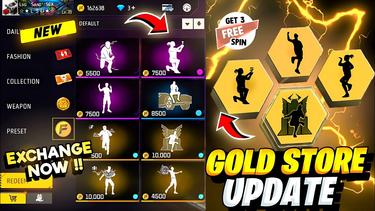 gold store update - YouTube