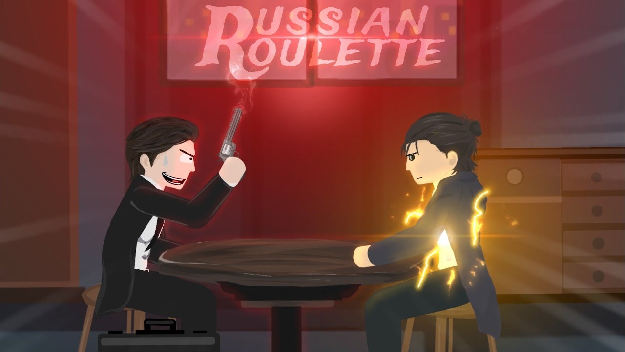 Eren Yeager vs. Squid Game Recruiter: Russian Roulette Showdown ...