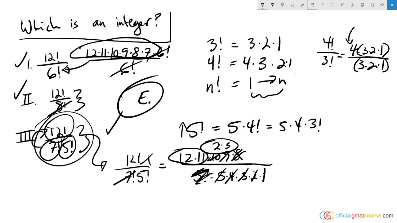 Which of the following is an integer? 12 / 6 - YouTube
