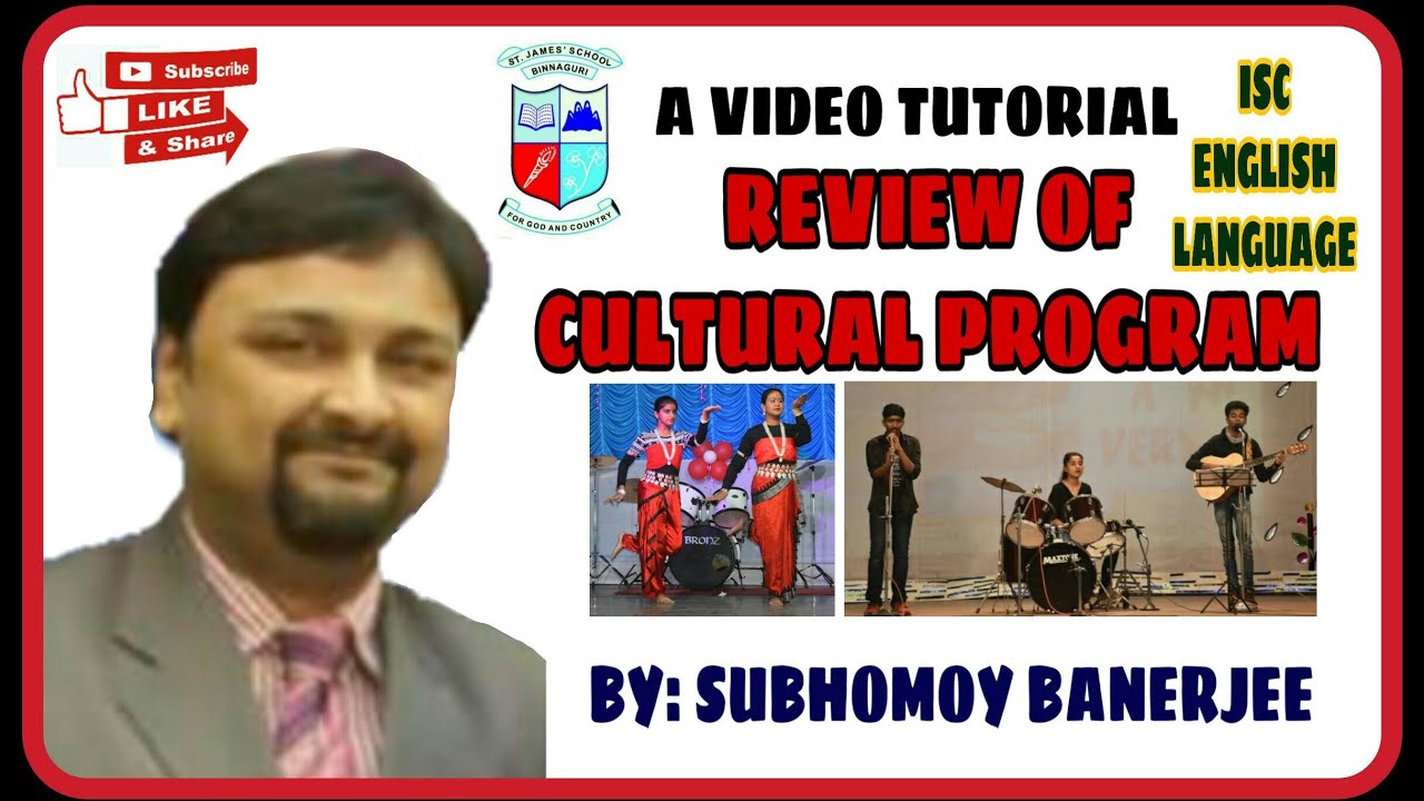 REVIEW OF CULTURAL PROGRAM - YouTube