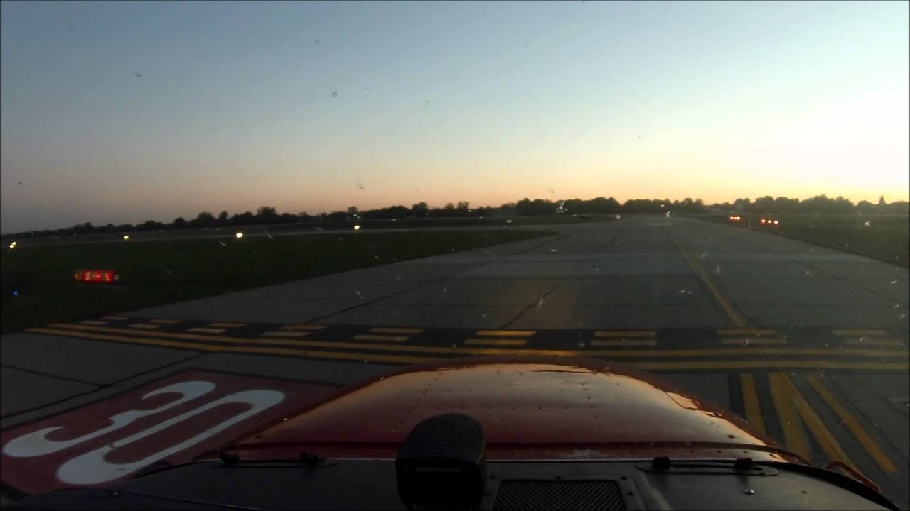 C172: Evening Pattern Flight (A Sky Full Of Stars-Coldplay) - YouTube
