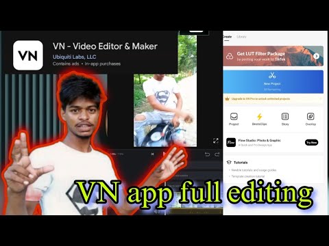 VN APP FULL EDITING COURSE 100 % ️ || HOW TO VN APP EDITING COURSE 100 ...
