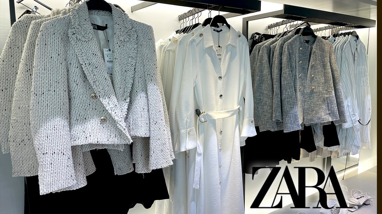 ZARA LATEST COLLECTION / ELEGANT BLACK & WHITE PREMIERE - YouTube