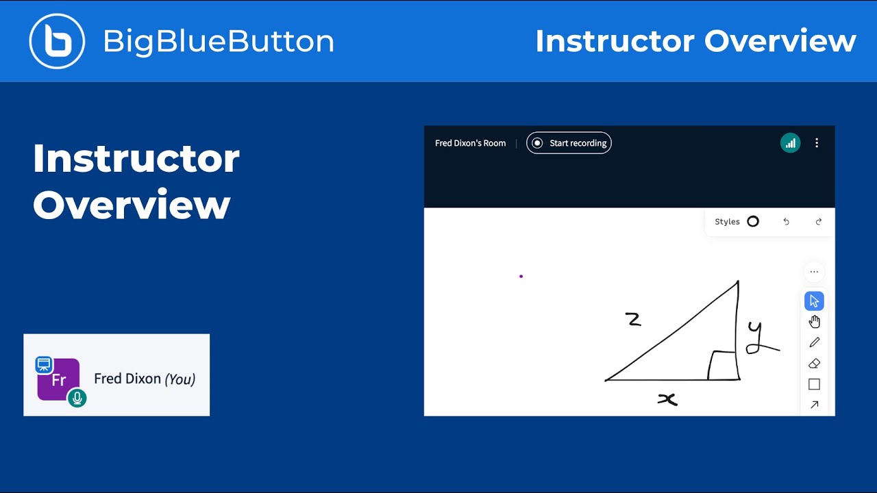 BigBlueButton Instructor Overview - YouTube