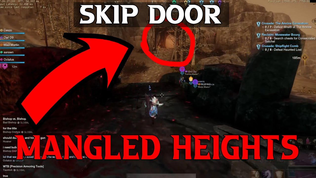 New World Mangled Heights - SKIP BIG DOOR WITH 10000000 HP.! - YouTube