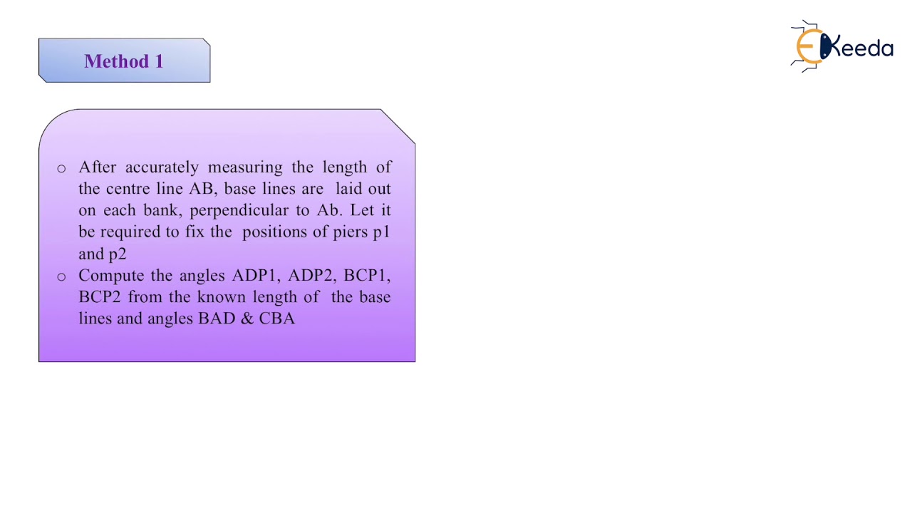 Setting Out Bridge - Setting out Works - Surveying-II - YouTube