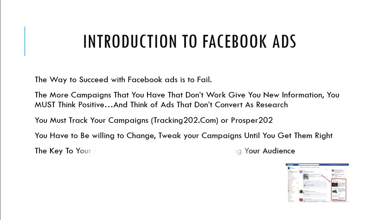 Introduction to Facebook Ads (FOR BEGINNERS): The Keys to CHEAP ...