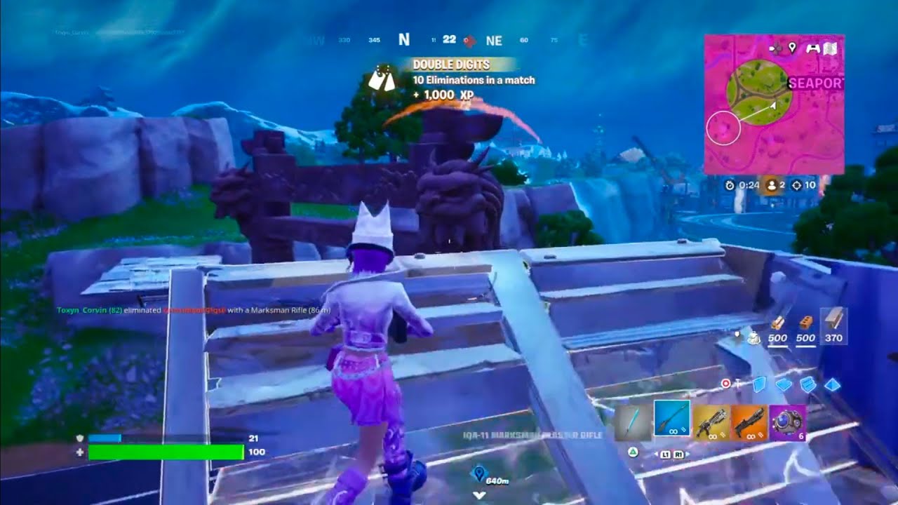 Fortnite Chapter 6, MS1 PS4 Gameplay 5 Pt. 2 - YouTube