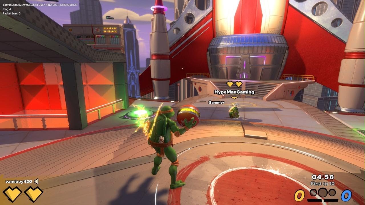 Knockout City - They Were Scared Of The Turtle Power Lol - YouTube