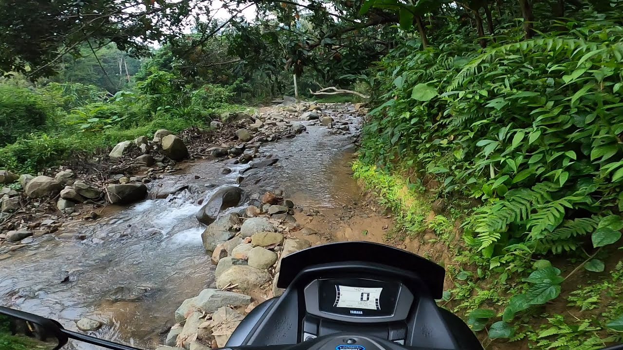 NMAX 155 OFF-ROAD JALUR MOTOR KLX - YouTube