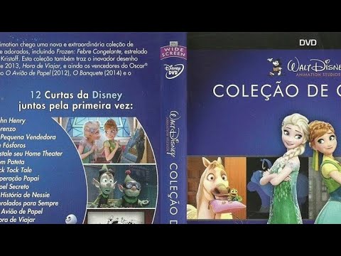 Menu DVD Walt Disney Animation Studios Coleção De Curtas Disney (2015 ...