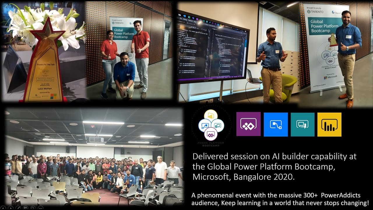 AI builder capability at the Global Power Platform Boot-camp, Microsoft ...