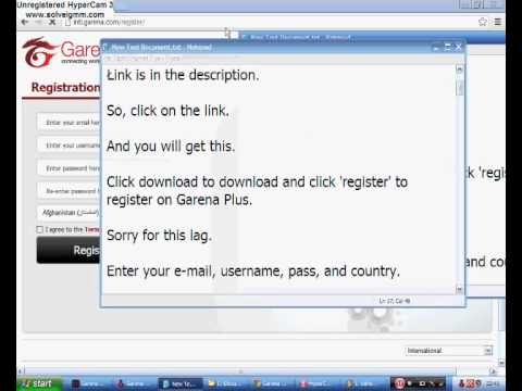 Garena Plus free download and register - YouTube